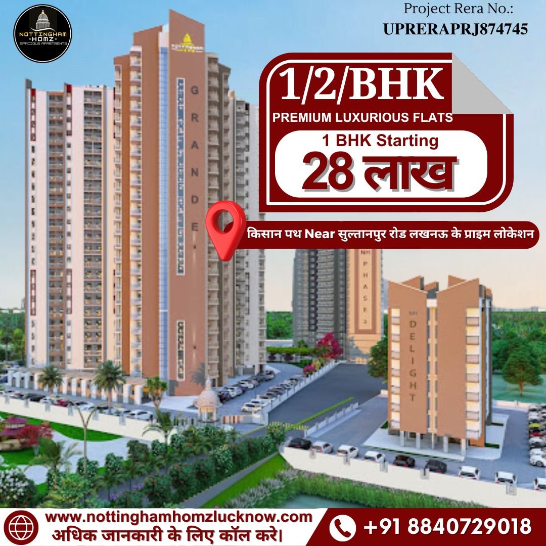 Nottingham Homz Lucknow | Download Brochure & Price List